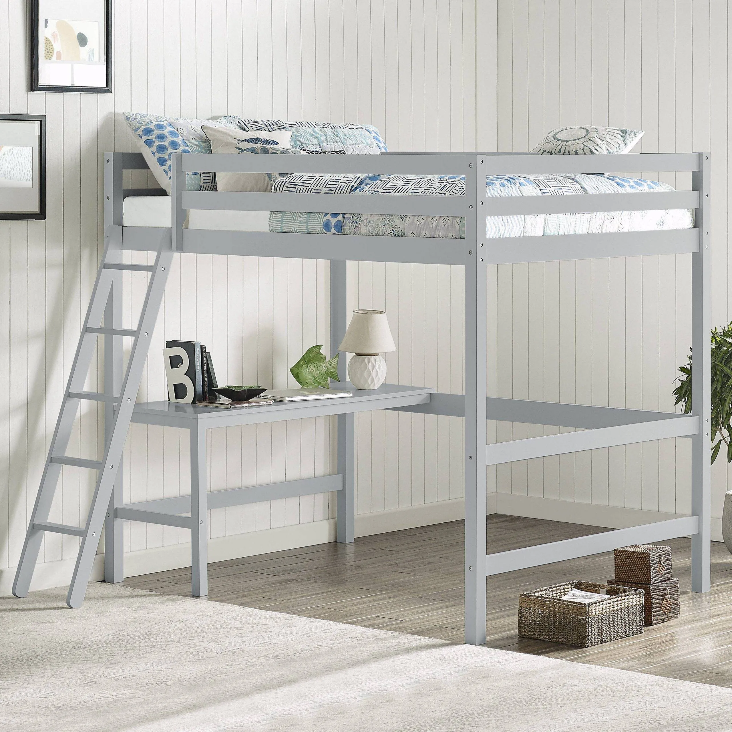 Low Loft Bed Full